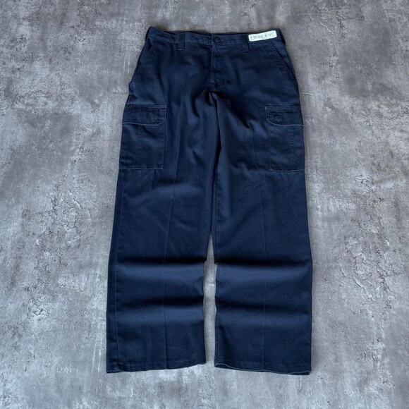 Cintas | Pants | Vintage Y2k Cargo Navy Blue Cyber Workwear Utility ...